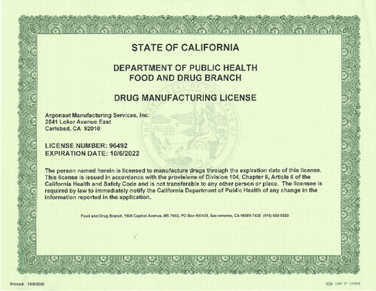 Quality - Argonaut Manufacturing Services